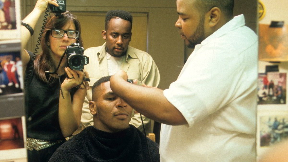 Fotografen Lori Grinker feirer den fallerte tungvektsmesteren Mike ...