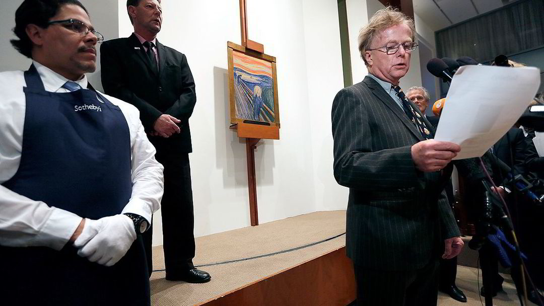 Petter Olsen er glad for at «Skrik» kan bli å se på museum i USA | DN