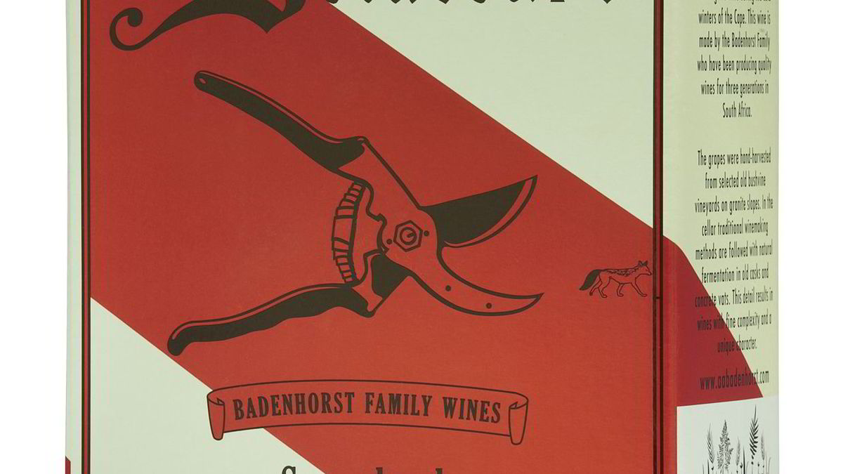 A.A.Badenhorst Secateurs Red Blend - Smak | DN