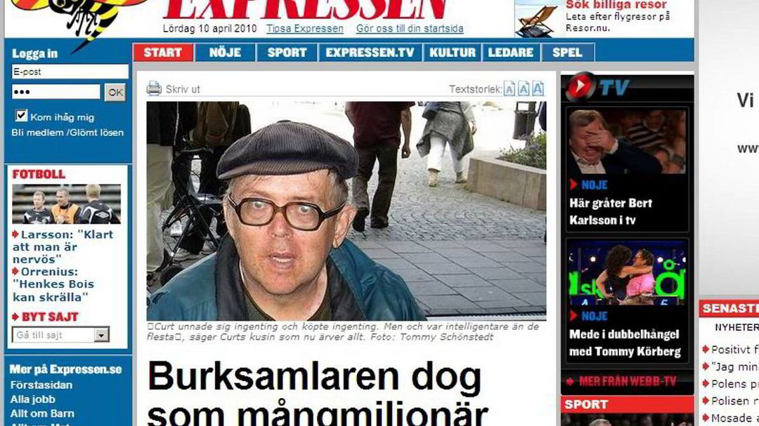 Burk-Curt god for 13 millioner | DN