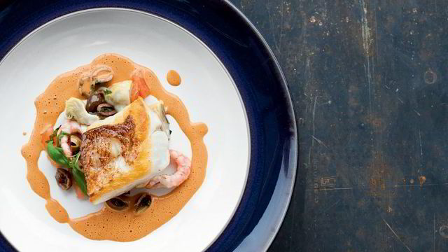 Oppskrift på uer med rekesaus av Terje Ness | DN