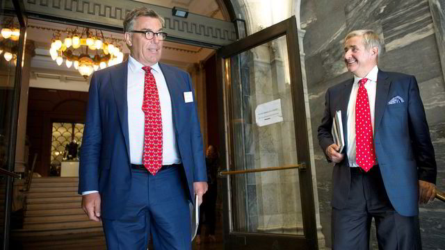 Høyres rike onkler: Arne Fredly, Stein Erik Hagen, Peter M. Anker, Per ...