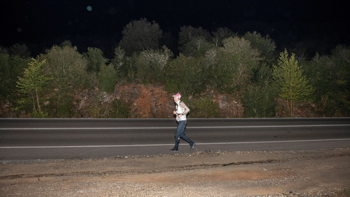 Simen Holvik, en av landets seigeste mennesker, prøver seg på et av ...