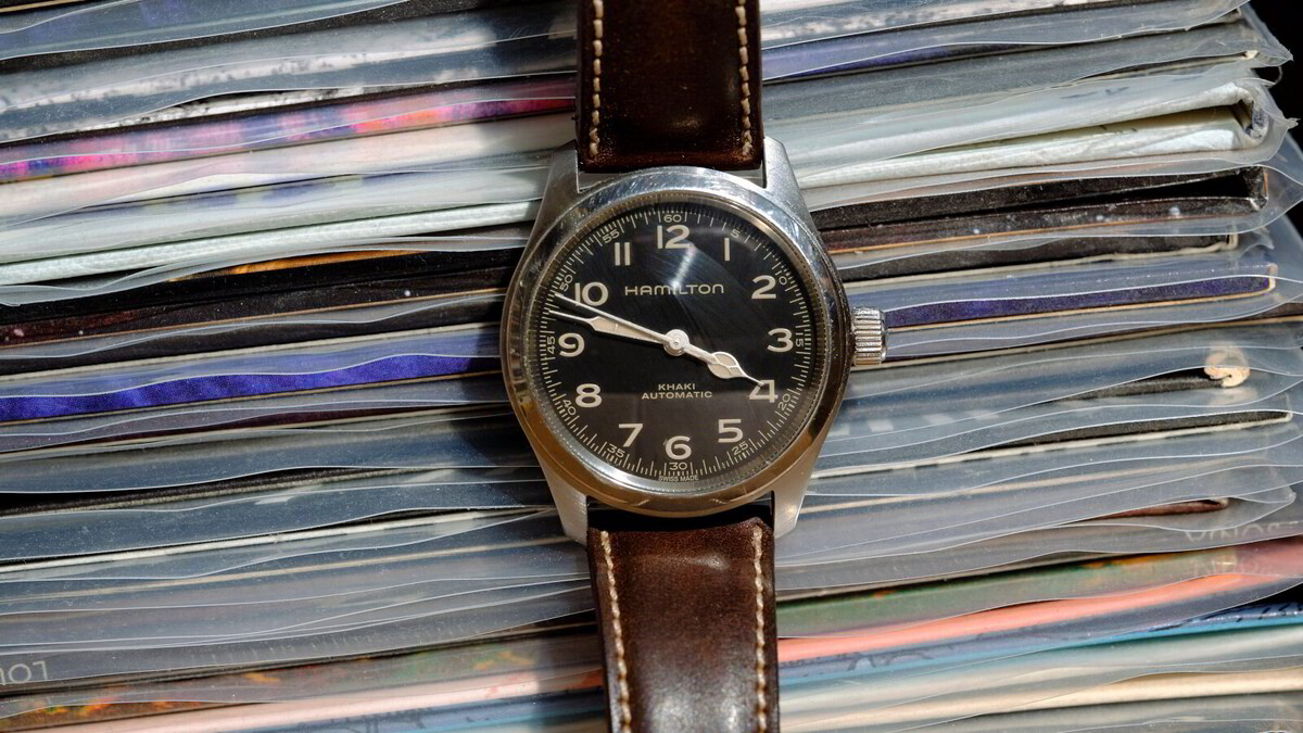 Klokketro med Asbjørn Slettemark og hans Hamilton Khaki Field Murph ...