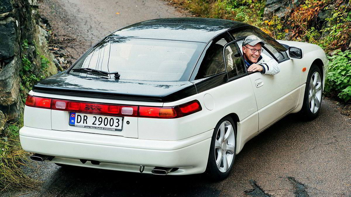 Mitt kjøretøy med Øystein Larsen og hans noe aparte Subaru SVX (+) | DN
