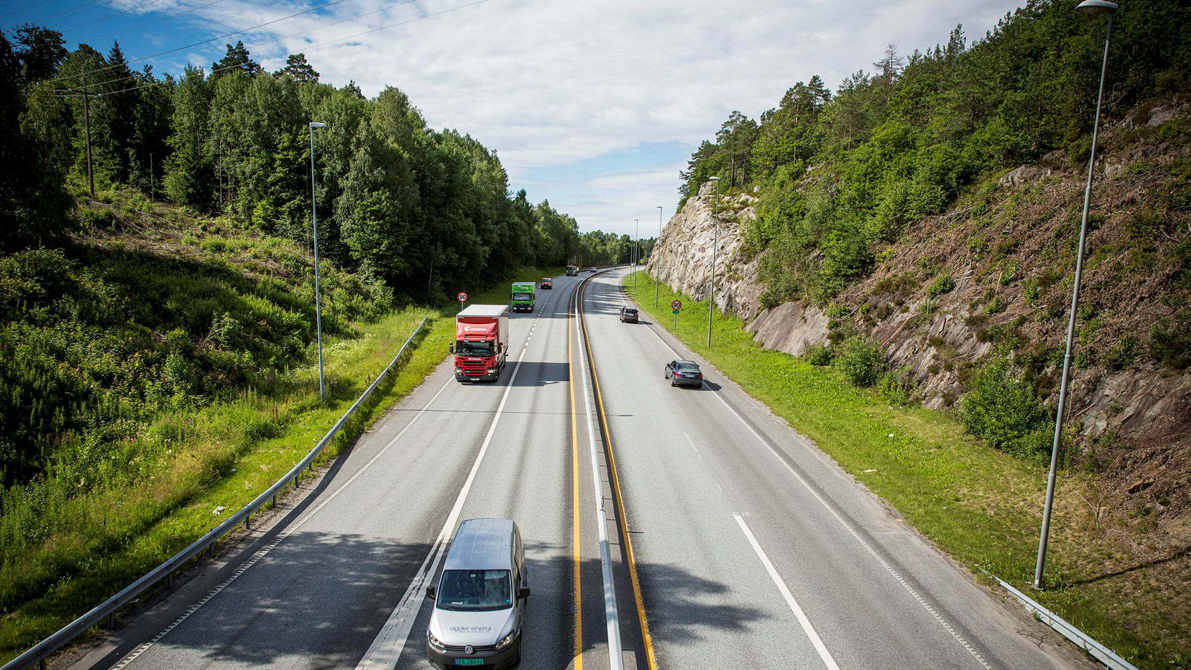 Ny rapport: Ikke lønnsomt å bygge firefelts motorvei | DN
