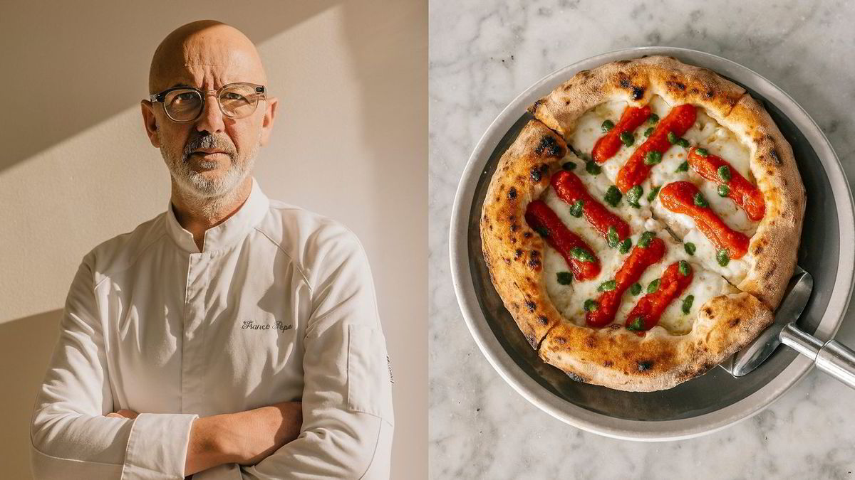 Intervju med pizzalegende Franco Pepe på hans restaurant Pepe in Grani ...