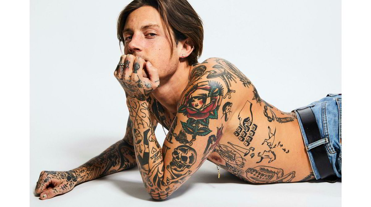 Influenser Anders Gran har over 500 tatoveringer. (+) | DN