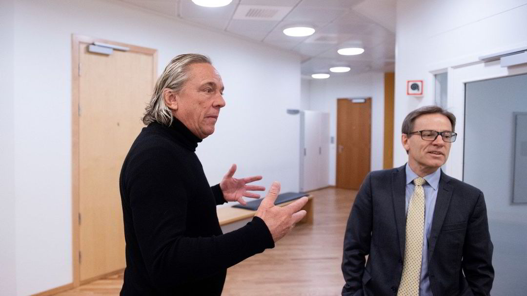 Den korrupsjonssiktede Petronor-sjefen Knut Søvold og kompanjongen ...