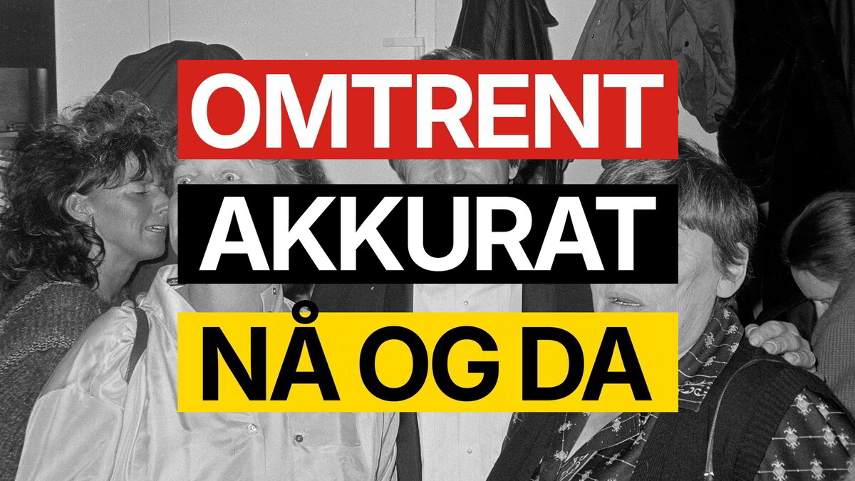 OMTRENT AKKURAT NÅ OG DA (+) | DN