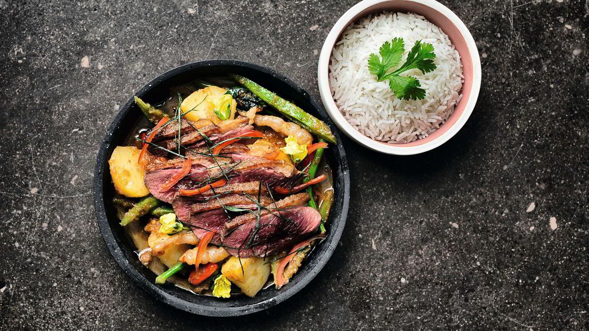 Lisa Lov lager Rød jungelcurry med konfiterte poteter, kinaskokk og and ...