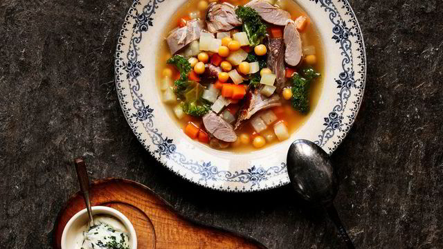 Oppskrift på gul ertesuppe med grønnkål | DN