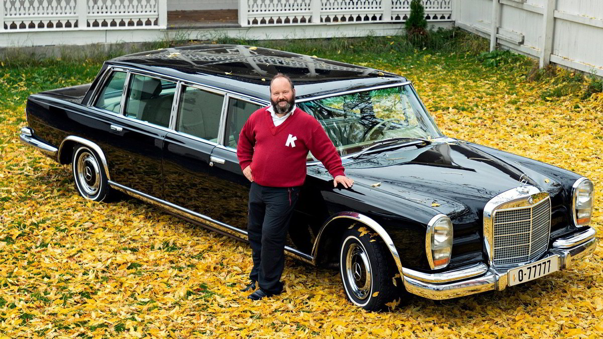Mitt kjøretøy med Bjørn Thomas Høen og hans Mercedes-Benz 600 Pullman ...