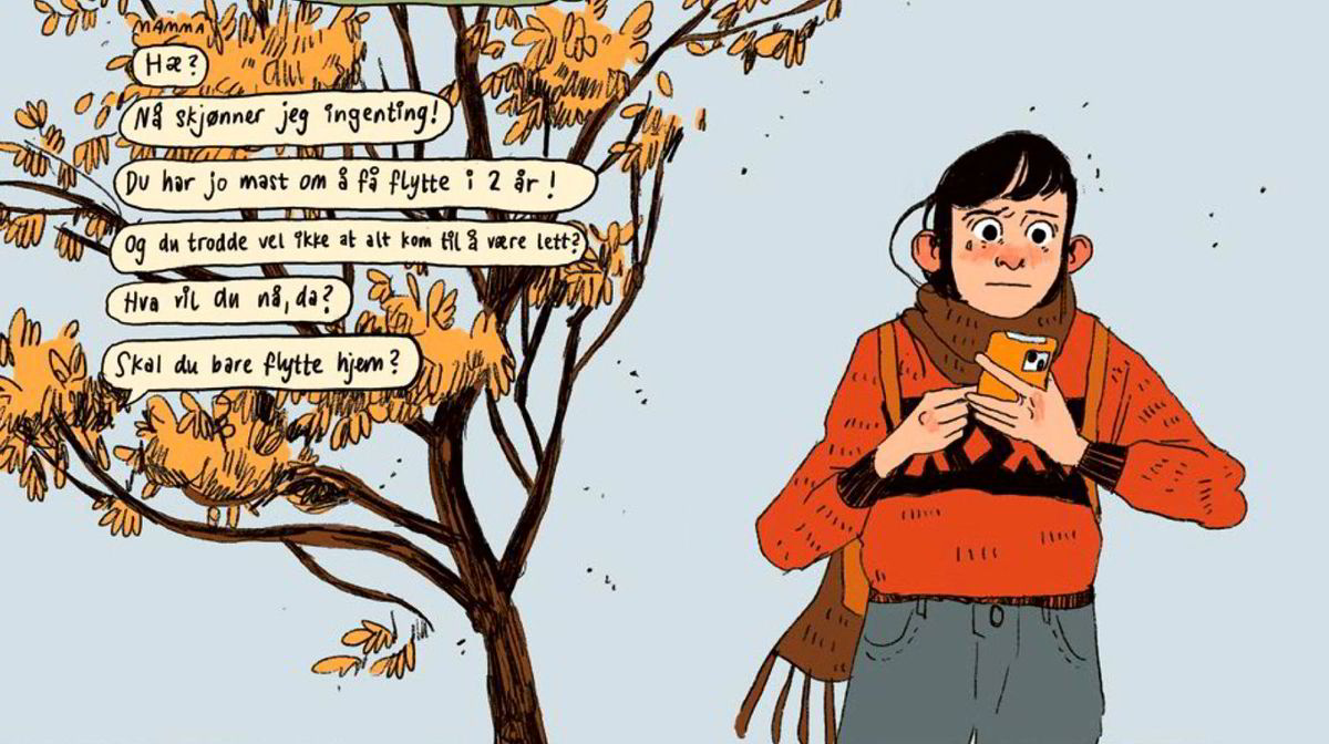 Anmeldelse av tre norske tegneserier, av Kjersti Synneva Moen, Anna ...